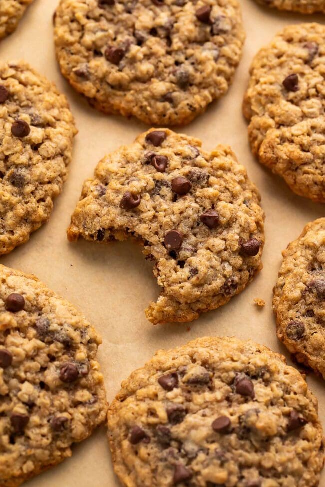 Gluten Free Oatmeal Chocolate Chip Cookies - Easy Healthy Recipes