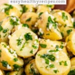 Garlic Butter Parsley Potatoes - Easy Healthy Recipes