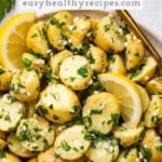 Garlic Butter Parsley Potatoes - Easy Healthy Recipes