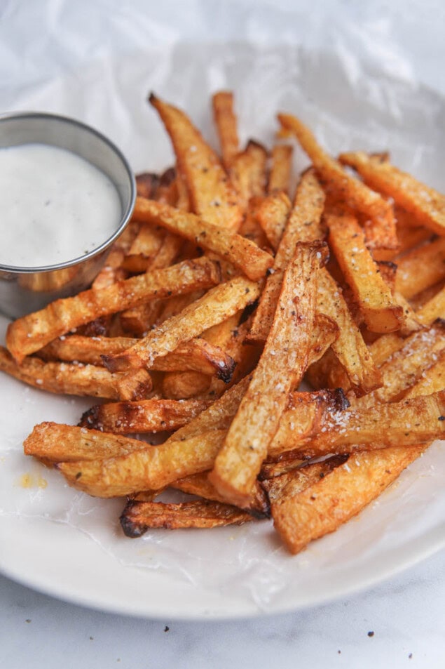 Keto Rutabaga Fries - Easy Healthy Recipes