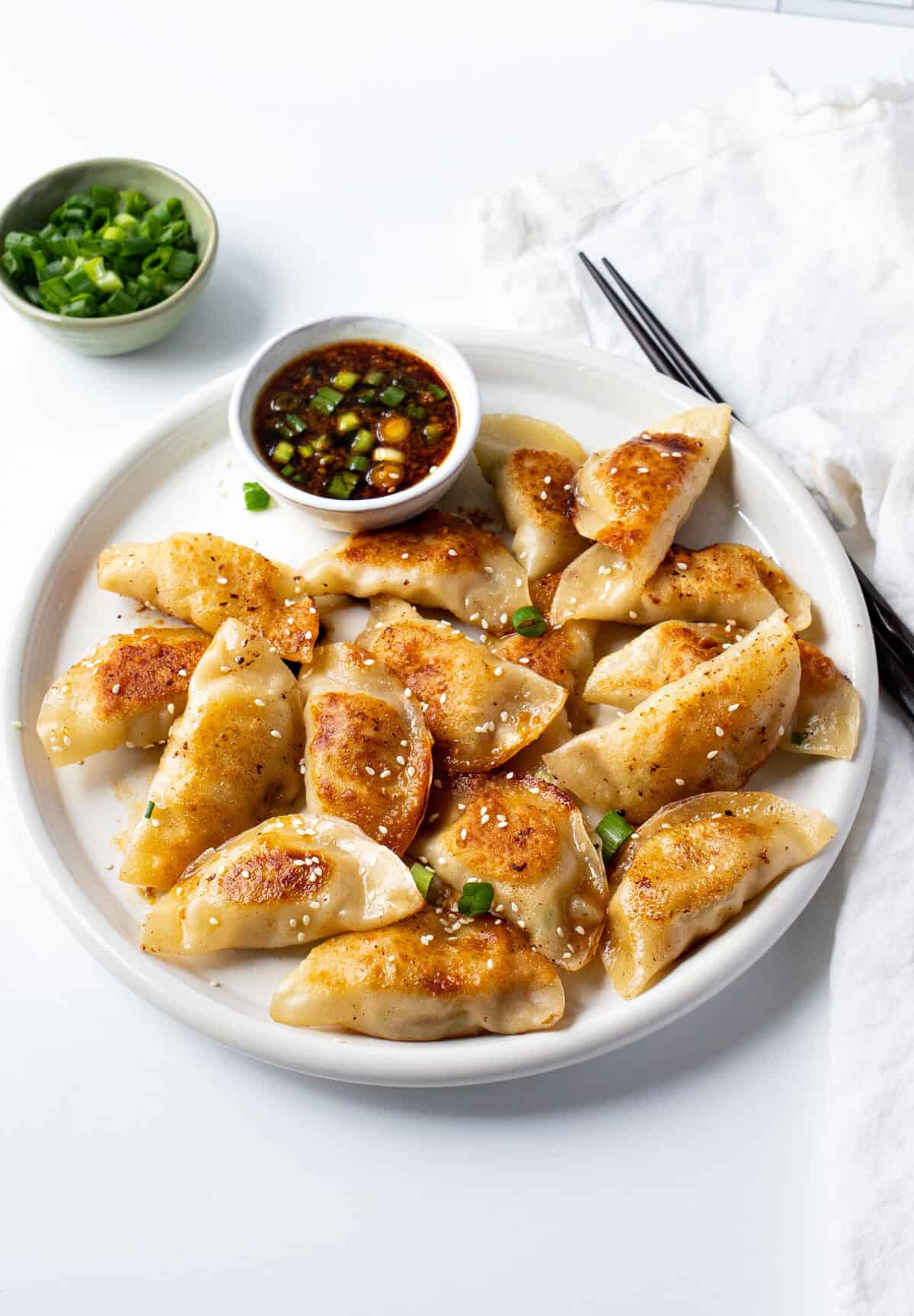 Chicken Gyoza - Easy Healthy Recipes