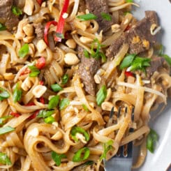 Beef Pad Thai - Easy Healthy Recipes