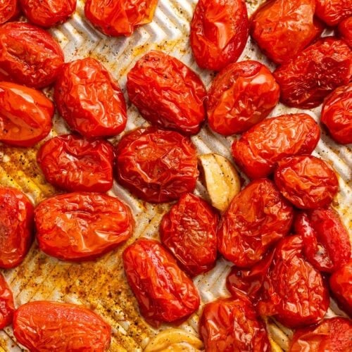 Roasted Grape Tomatoes - Easy Healthy Recipes