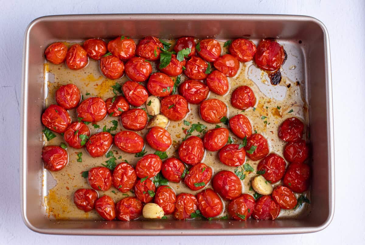 Roasted Grape Tomatoes - Easy Healthy Recipes