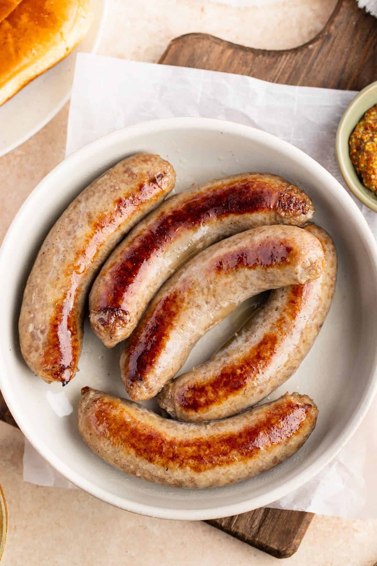 Beer-Infused Instant Pot Brats - Easy Healthy Recipes