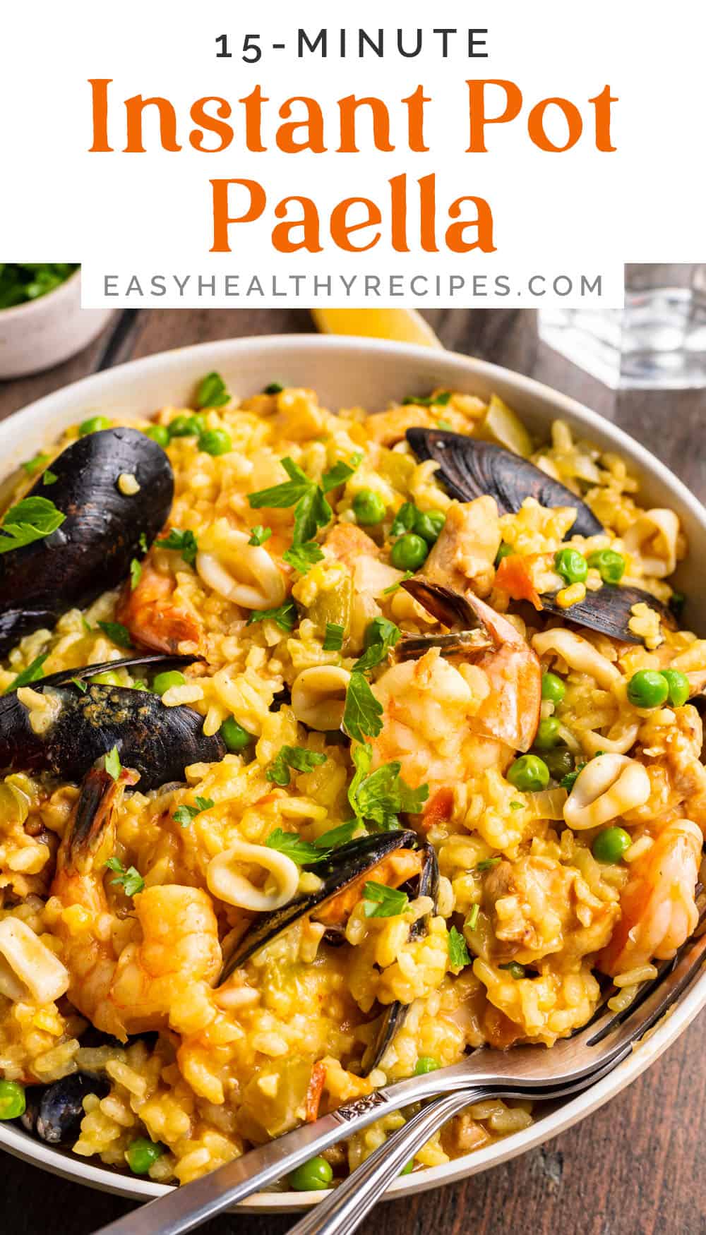 Instant Pot Paella - Easy Healthy Recipes