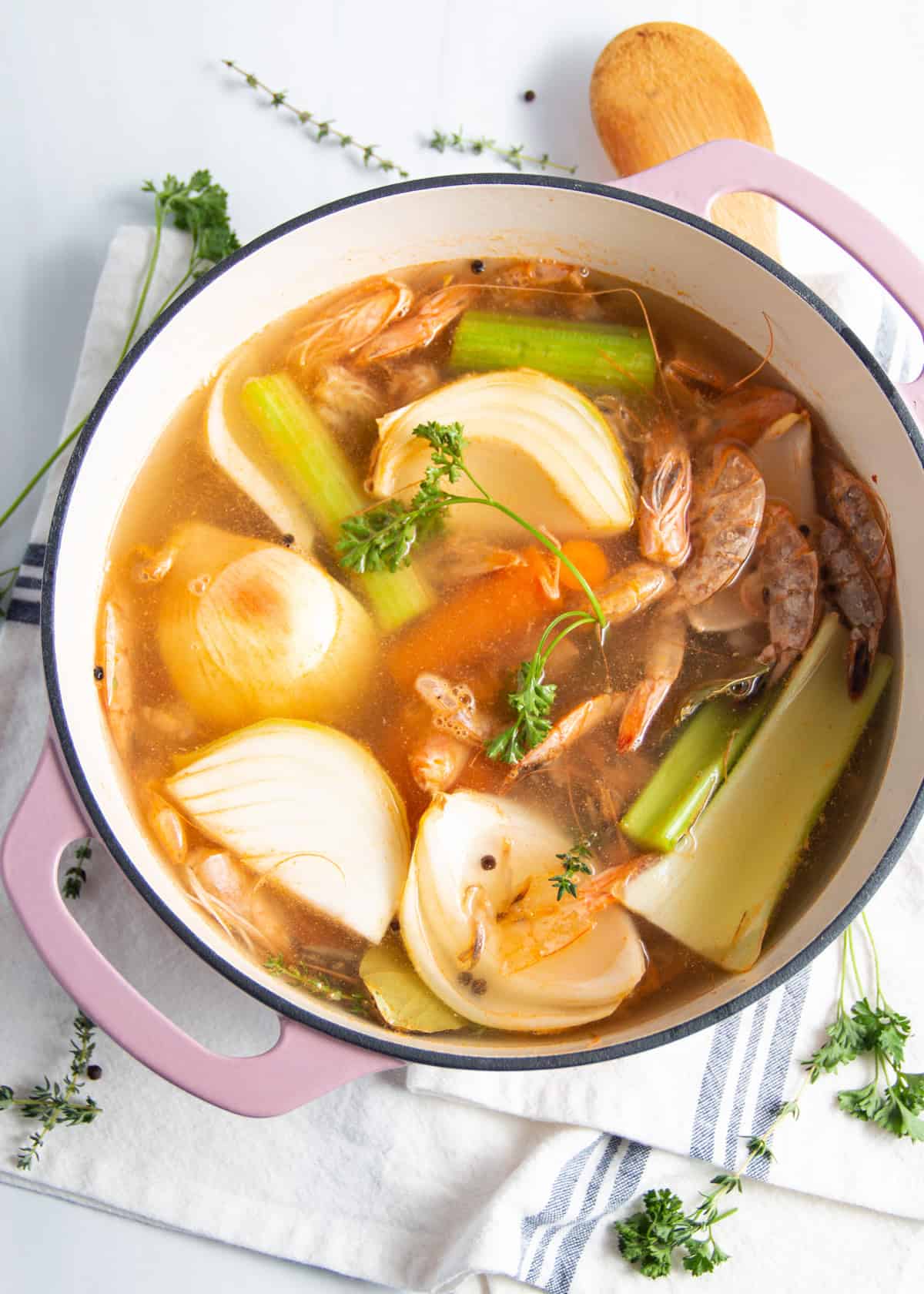 Homemade Shrimp Stock - Easy Healthy Recipes