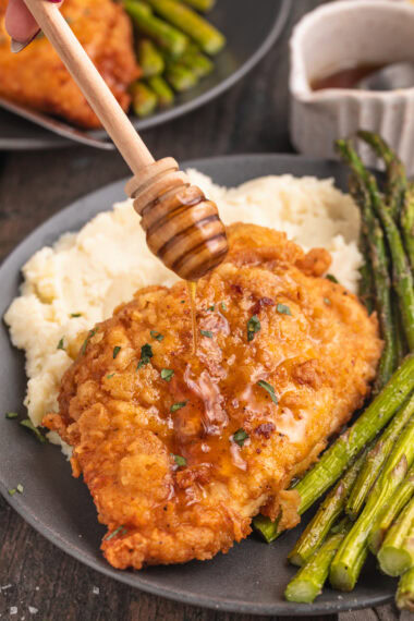 Truffle Honey Chicken with Asparagus - Easy Healthy Recipes