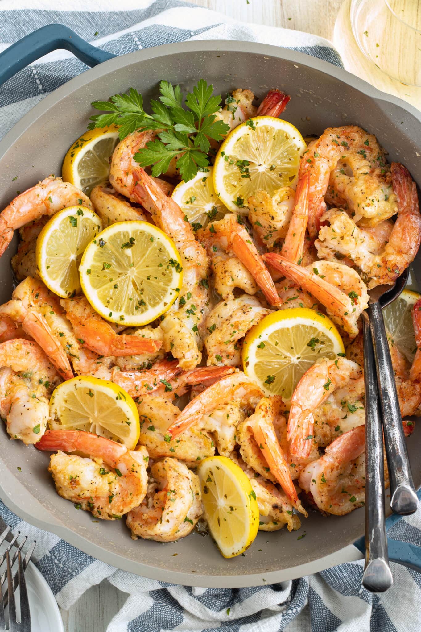 Shrimp Francese - Easy Healthy Recipes
