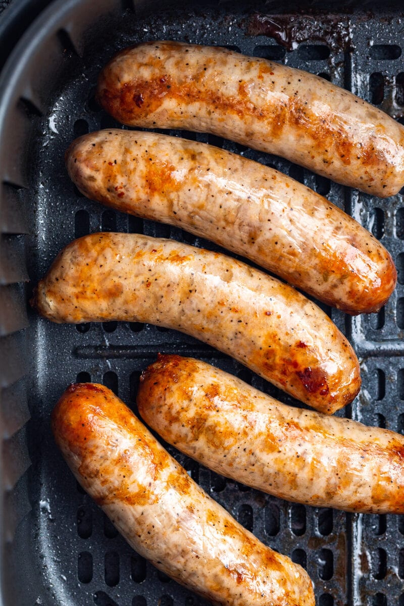 Air Fryer Italian Sausage - Easy Healthy Recipes