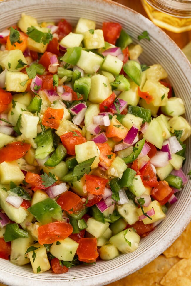 Cucumber Salsa - Easy Healthy Recipes