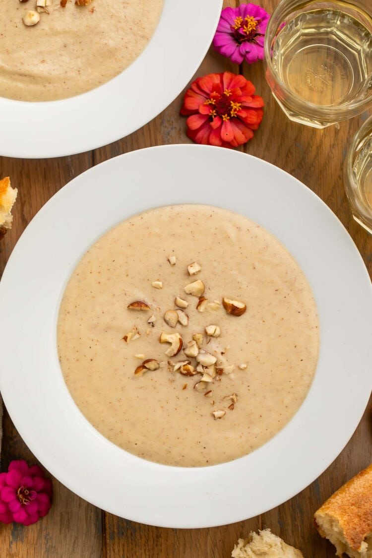 Hazelnut Soup with Parsnips - Easy Healthy Recipes